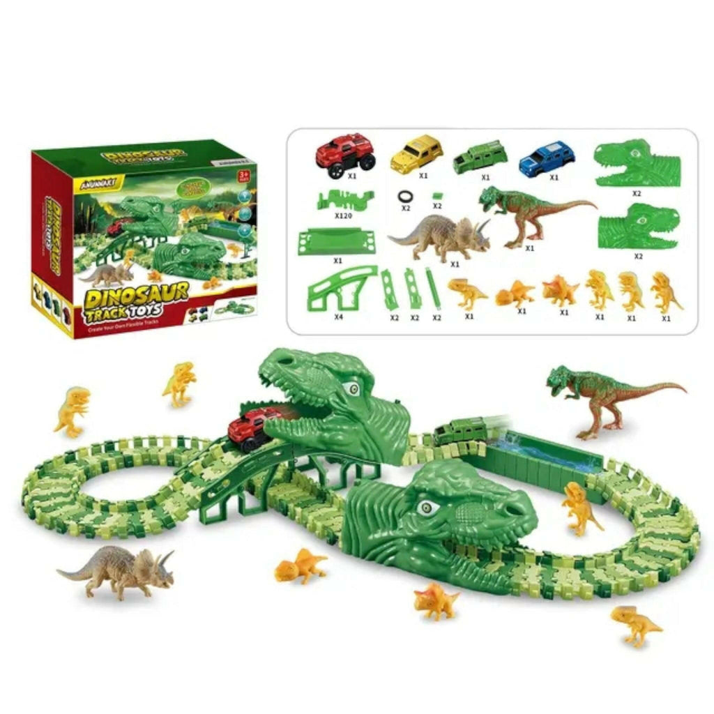 Dinosaur Track paradise Toys 120 Pieces