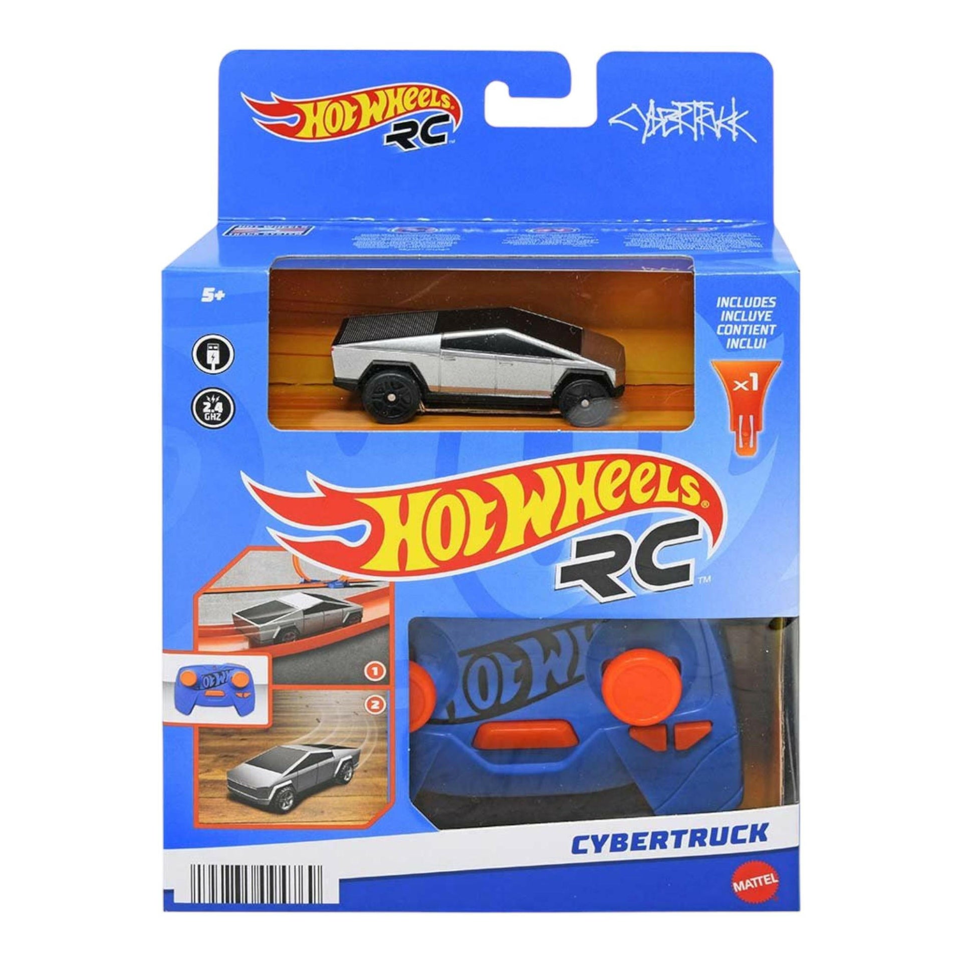 Hot Wheels Tesla 1:64 CyberTruck RC with USB